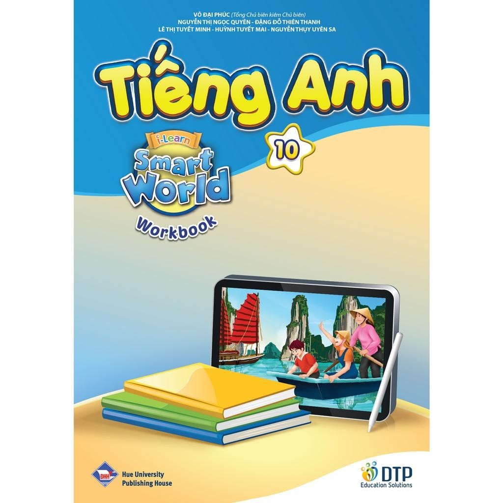 Sách - DTPbooks - Tiếng Anh 10 i-Learn Smart World Workbook | Shopee Việt Nam