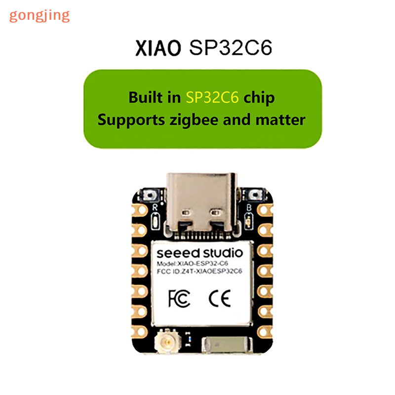 Go ESP32 Seeed Studio XIAO ESP32C6 WIFI 6 + tương thích Ble 5 Hỗ trợ Mô-đun bảng phát triển ...