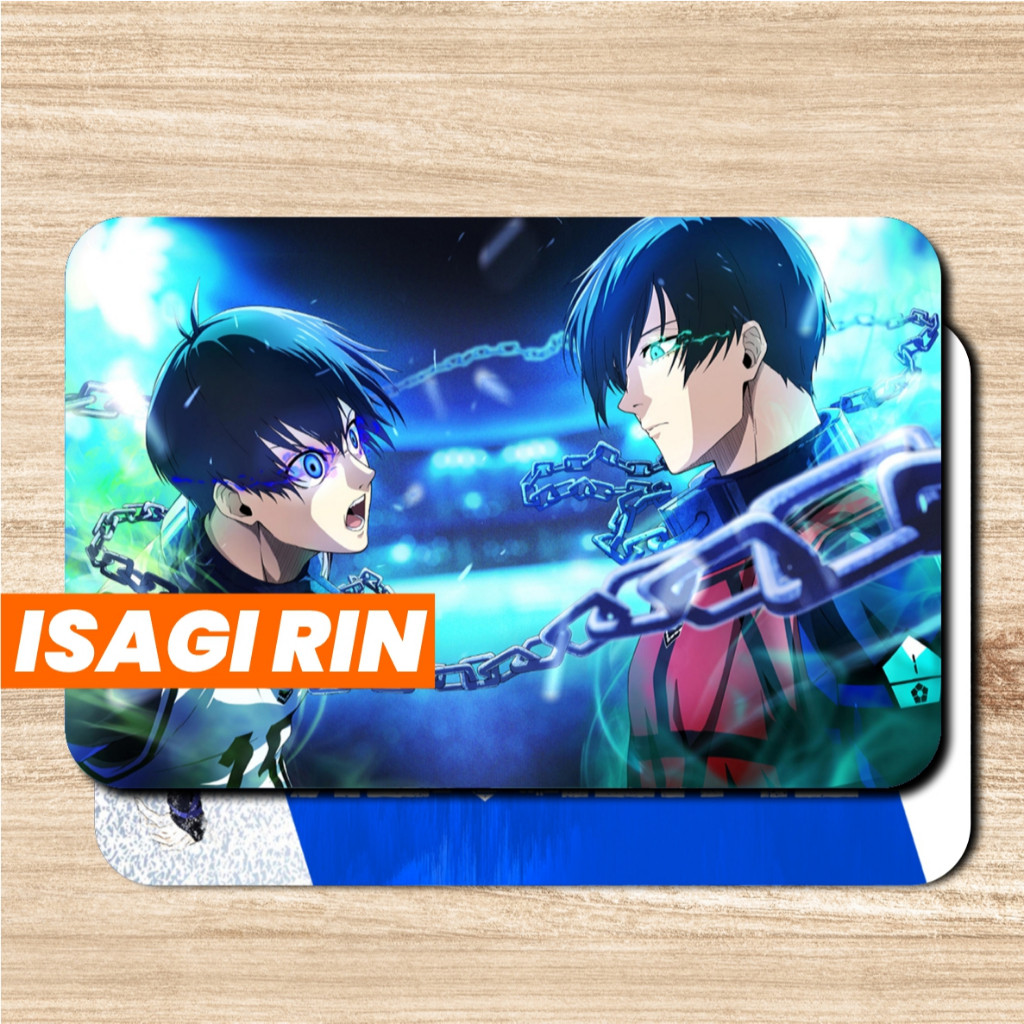 [ CARD UNOFFICIAL ] Isagi and Rin Photocard Blue Lock Different Sense ...