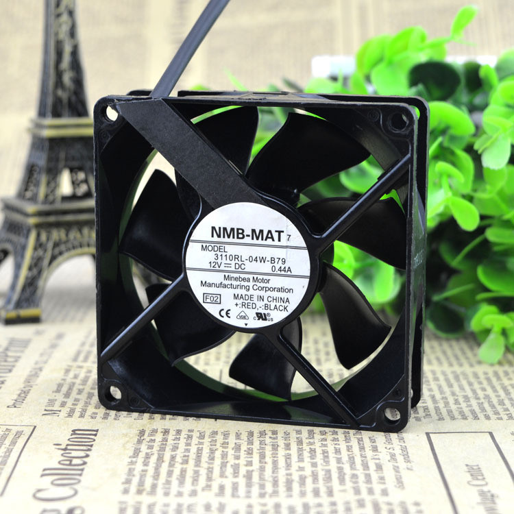 Quạt bi ba dòng Mebea NMB 31110RL-04W-B79 12V 0.44A 80 * 80 * 25 chính ...