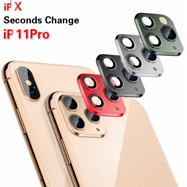 Miếng Dán Sang Trọng Cho iPhone X XS MAX XR 11 12 Giây Thay Đổi Đến 11 ...