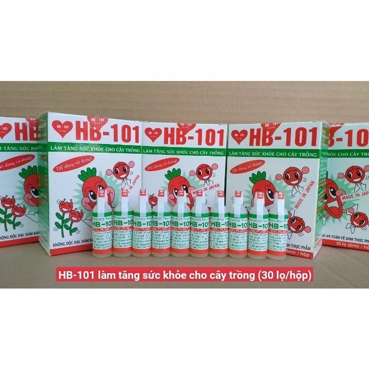 HB-101 Nhật Bản lọ 6ml - chính hãng có tem, kích rễ, phục hồi cây yếu ...