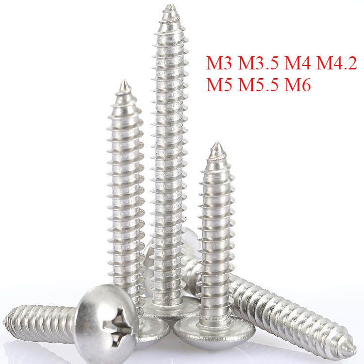 [Ymhx1] Vít răng thưa inox 304 Vít bắn gỗ đầu dù ,Vít gỗ size M3M3.5M4.2M5M5.5M6 | Shopee Việt Nam