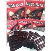 Thuốc nuôi gà đá tăng bo Mega B12, hộp 10 vĩ, nhập khẩu Philippines ...