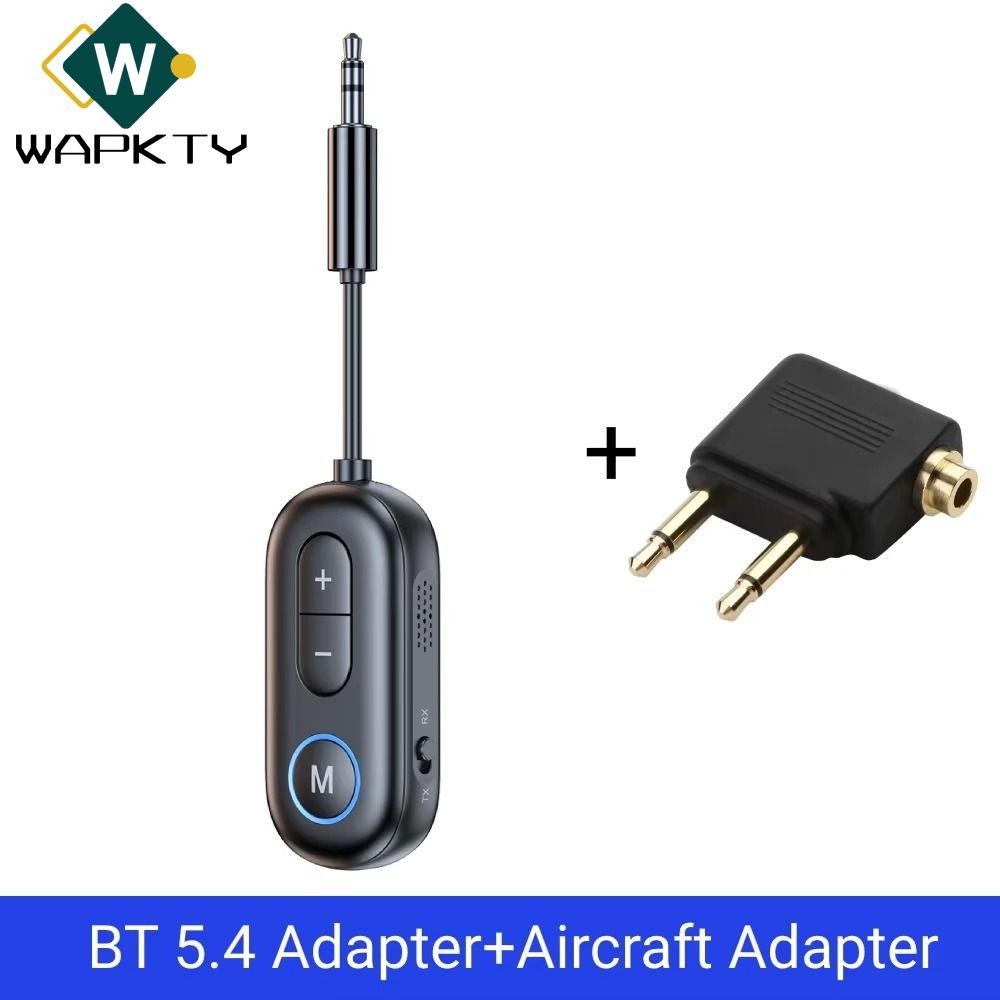 Bộ phát thu âm thanh WAPKTY, Bộ chuyển đổi không dây máy bay AUX Jack 2 ...