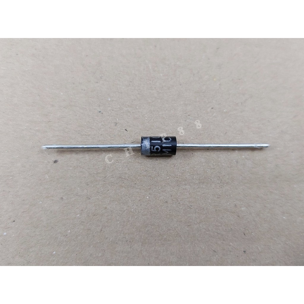 10 con SR5100 Diode Chỉnh Lưu SR5100 5100 5A 100V Schottky Chân Cắm Mới ...