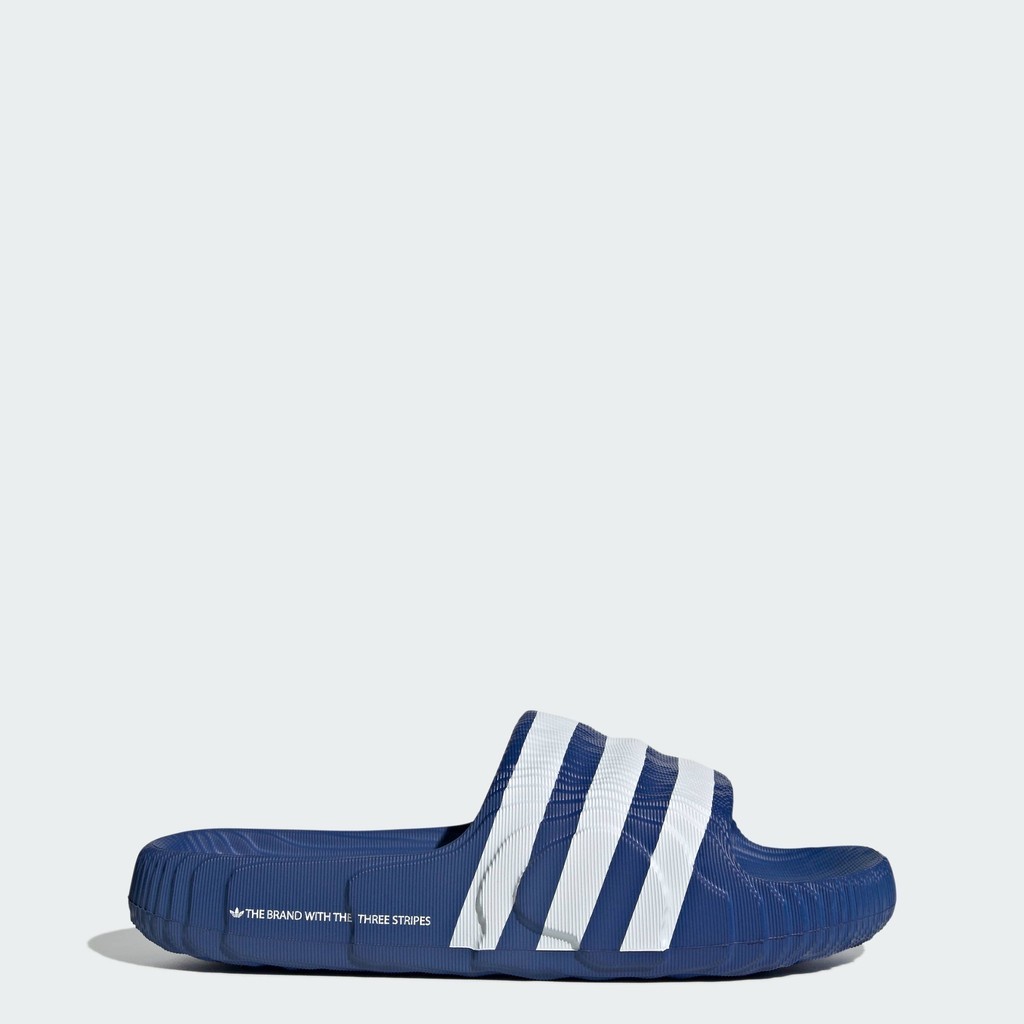 adidas Phong cách sống Dép adilette 22 Unisex Màu xanh da trời IF3667 ...