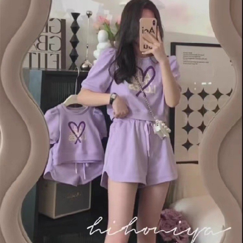 đồ đôi mẹ và bé mẫu hàn quốc 10-37kg mẹ 40-75kg, váy cặp mẹ con, đồ bộ gia đình, set cặp mẹ con ...