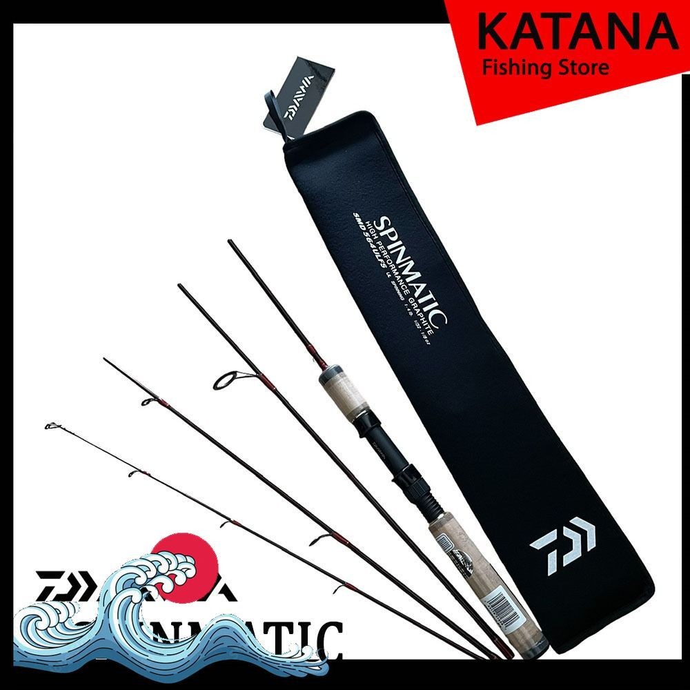 [Katana Fishing] Cần Câu Lure UL 4 khúc Daiwa Spinmatic | Shopee Việt Nam