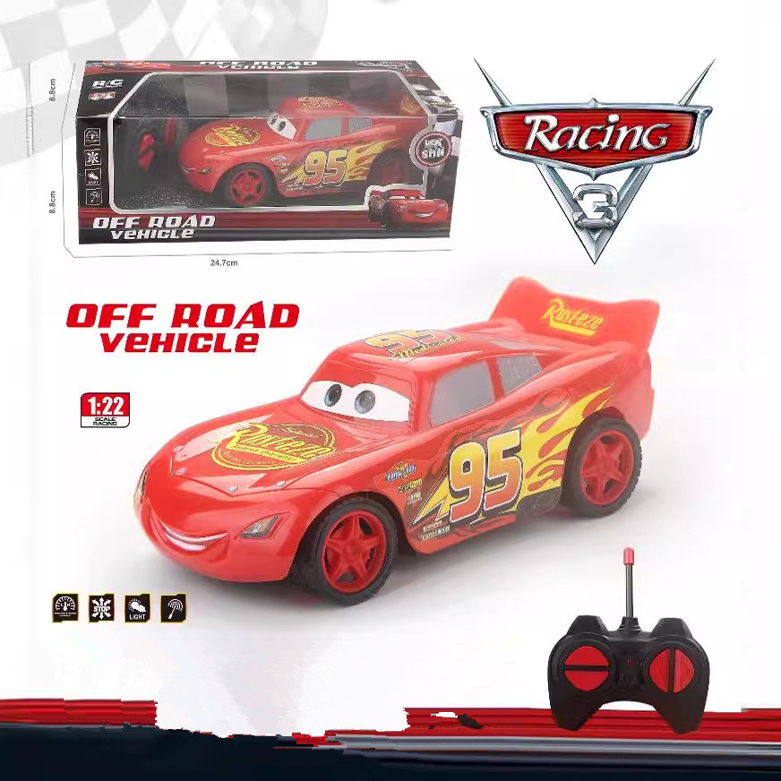 Pixar Cars 3 Điều khiển từ xa Đồ chơi điều khiển từ xa bằng điện Xe ...