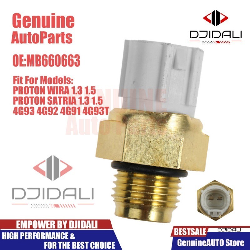 Công TẮC QUẠT TẢN NHIỆT PROTON CHO PROTON SATRIA WIRA 1.3 1.5 4G93 4G92 ...