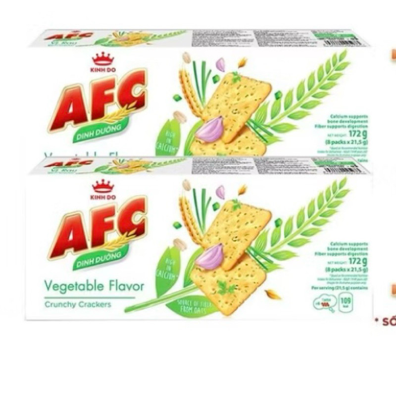 Bánh AFC vị rau 172g kinh đô | Shopee Việt Nam