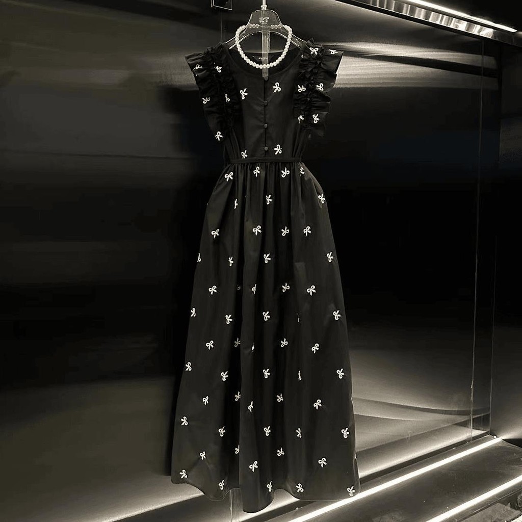 Lancy Pháp Ánh Sáng Sang Trọng Cao Cấp Cảm Giác Bay Tay Đầm Nữ Phong ...