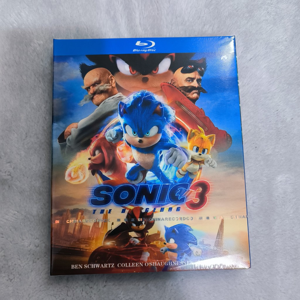 B729 Blu-ray Movie Sonic the Hedgehog 3 (2024) BD25 C0103 | Shopee Việt Nam