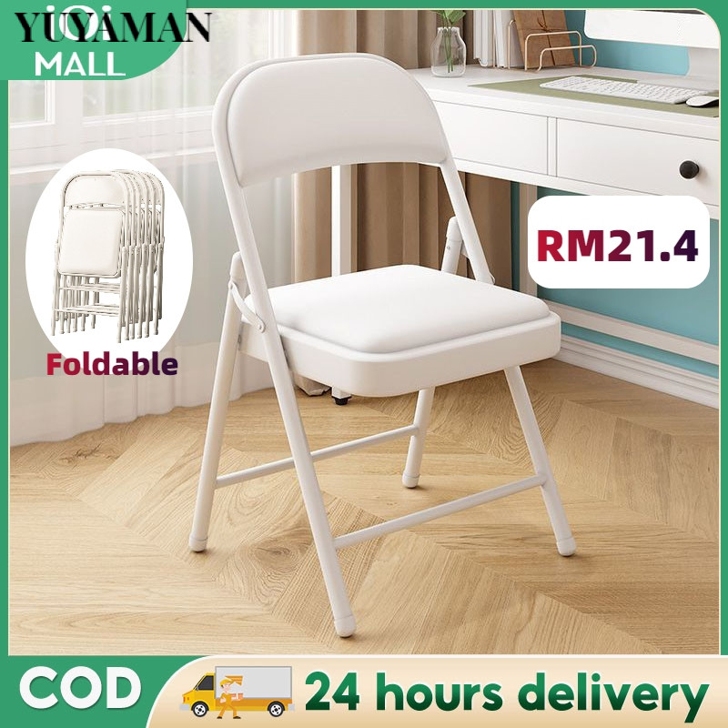 Wang Shang [Chịu tải 400kg] Ghế gấp có đệm Ghế gấp Hội nghị Trang chủ ...