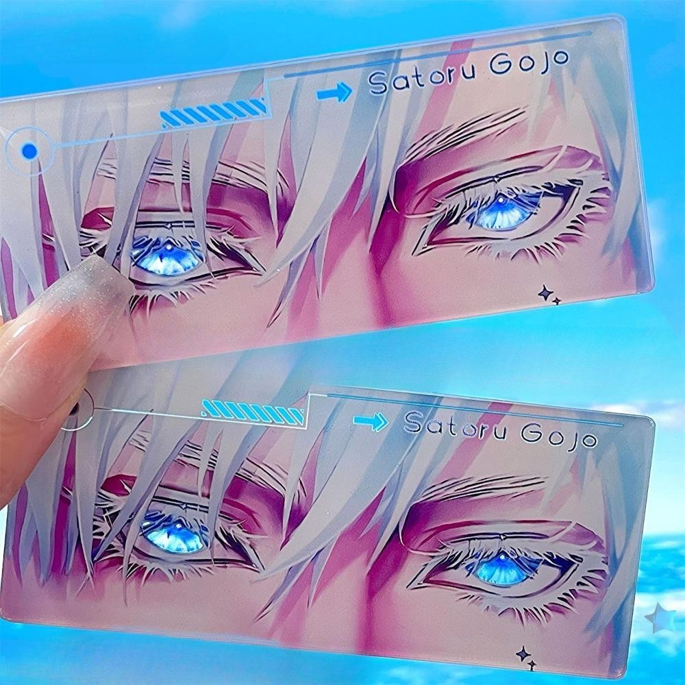 Hoạt Hình Jujutsu Kaisen Satoru Gojo Móc Khóa Acrylic Thẻ Mặt Dây ...