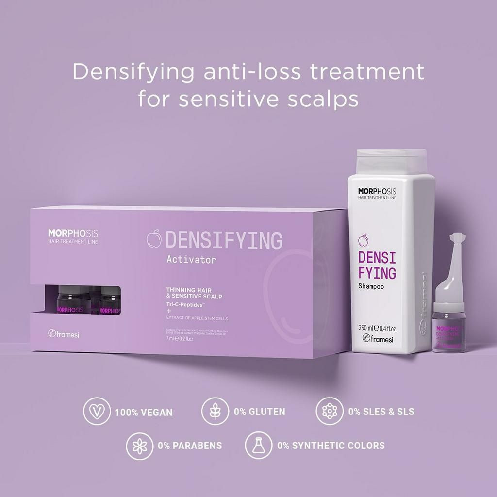 Tinh chất kích thích mọc tóc cao cấp Framesi MORPHOSIS DENSIFYING ACTIVATOR 12 x 7ml | Shopee ...