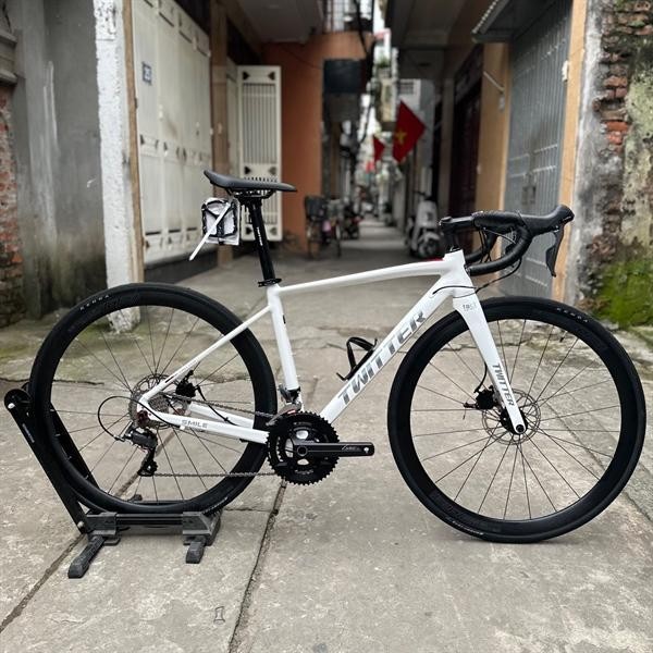 Xe đạp đua Road Twitter Smile Disc R2000 Phanh đĩa khung nhôm không mối ...