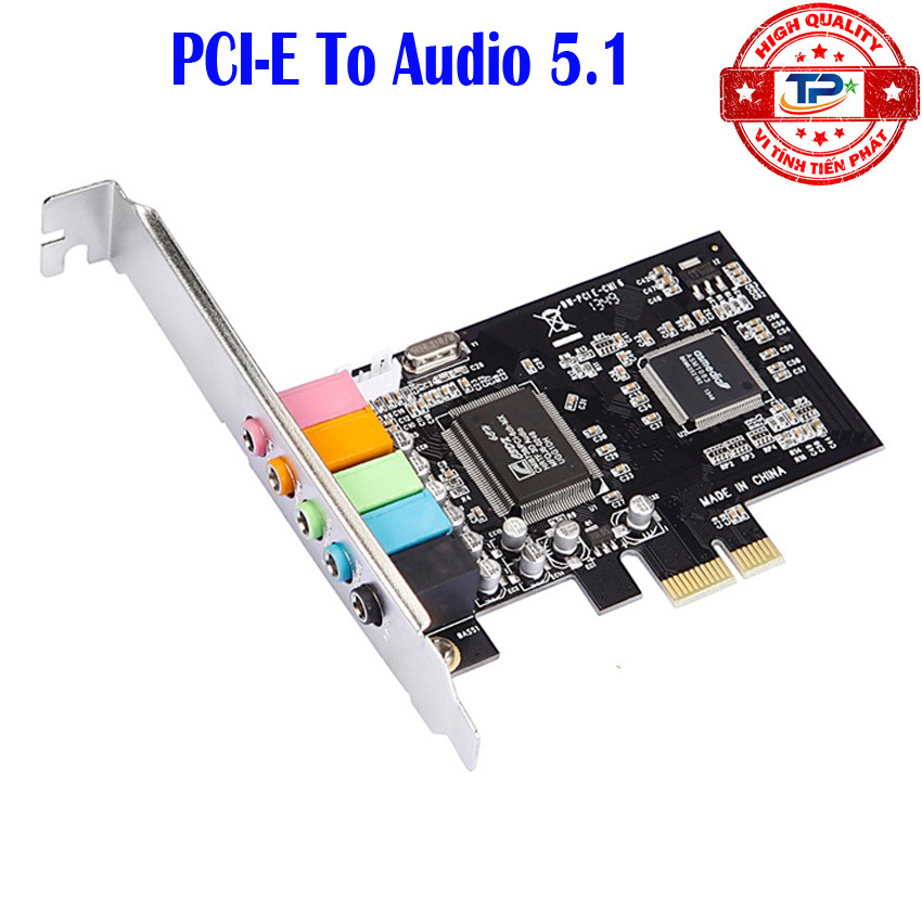 Card Âm Thanh Chuyển PCI-Express to Sound 5.1 6-Channels 3D Digital ...