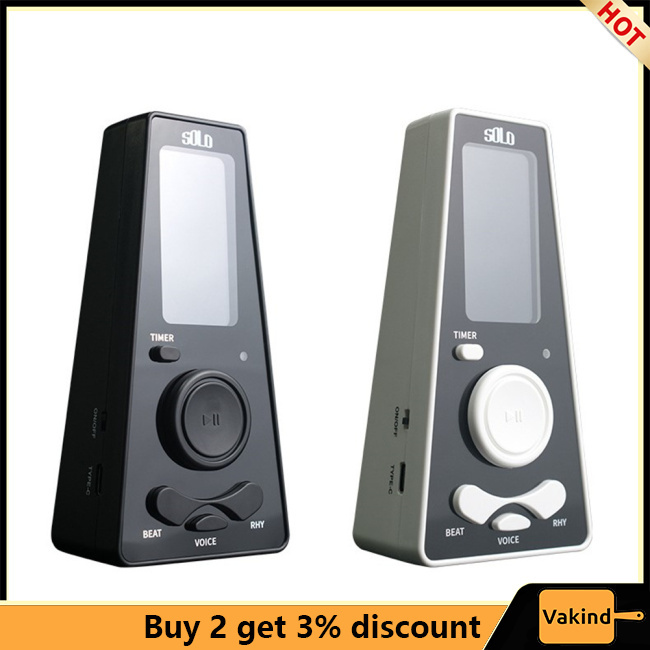 Đa Năng Chính Xác Điện Tử Metronome Mini Metronome Chức Năng Thời Gian ...