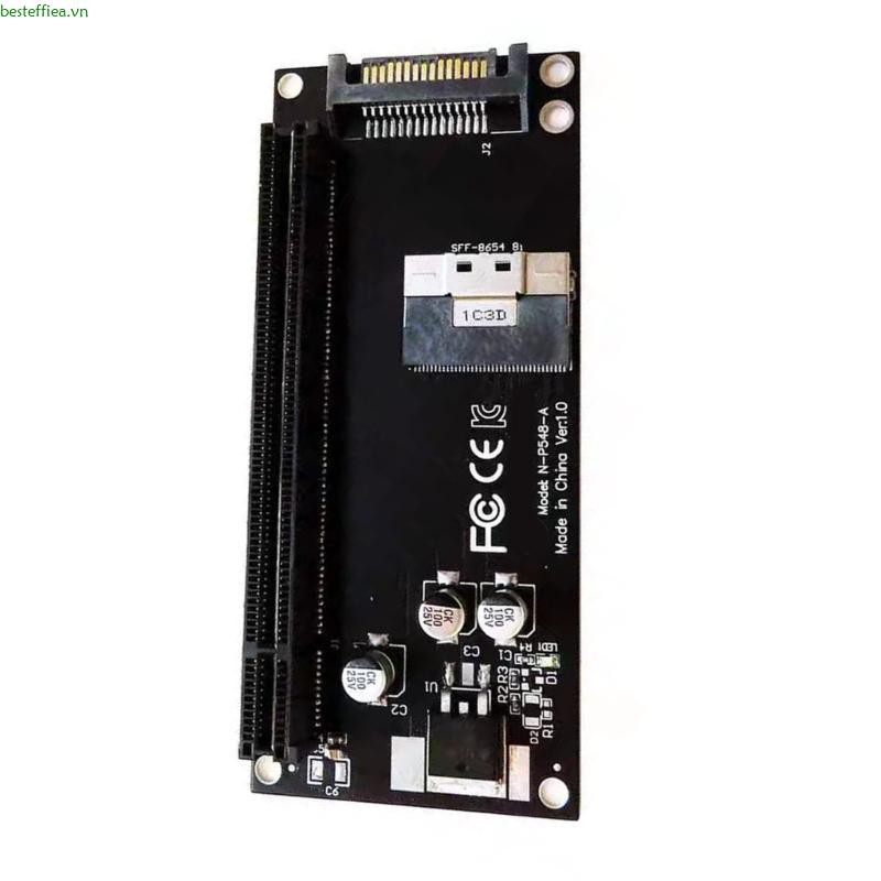 Beste Speed SFF8564 8i sang PCIe 3 0 x16 Adapter Thẻ Nối Dài PCIe SSD ...