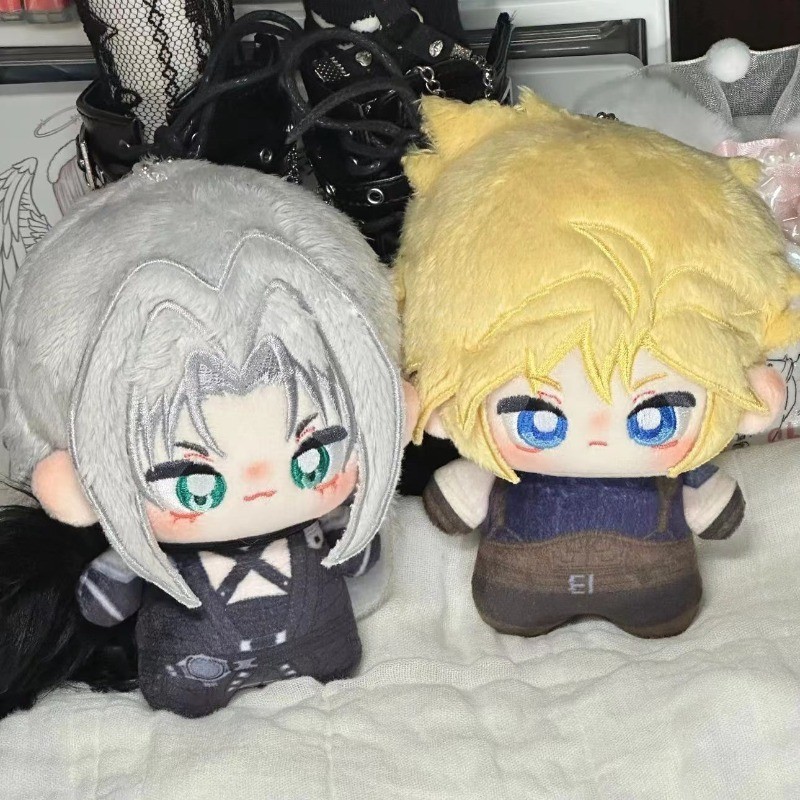 10cm Final Fantasy VII: Làm lại Sephiroth Cloud Strife thuộc tính Búp ...