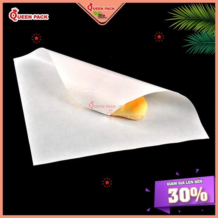 [HCM QP] Sỉ 1KG Giấy Lót Bánh Bento, Pizza, Giấy nến Thấm Dầu Các Size - Hàng Loại 1 Thân Thiện ...