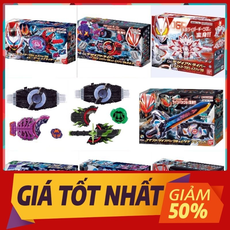 (SALE) Đồ Chơi KamenRider Geats | Combo Dx Desire Driver + Bujin Sword ...