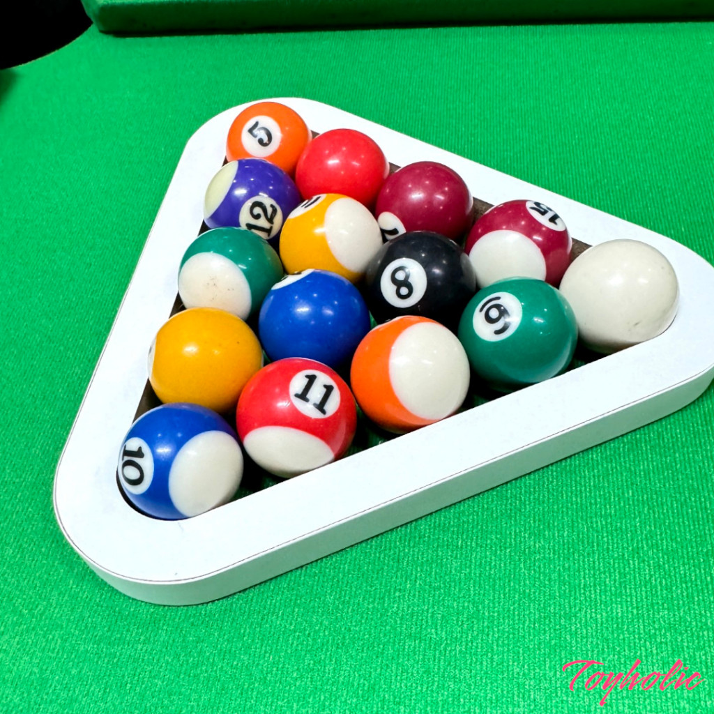 Phụ kiện Khay xếp bi 32mm bằng gỗ cho bàn bida mini 15 bi bộ quà tặng ...