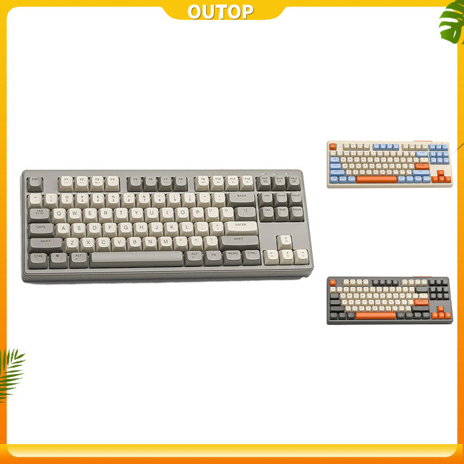 Bàn phím chơi game OUTOP M87 87 phím Bàn phím văn phòng không dây 2 ...