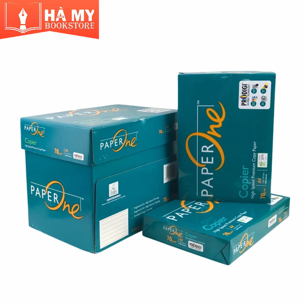 (1 Ream) Giấy In Paper One 70gsm A4 500 Tờ Chất Lượng Cao | Shopee Việt Nam