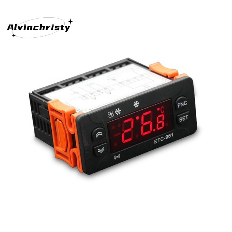 Etc-961 Bộ Điều Khiển Nhiệt Độ Nhiệt Độ Điều Khiển Độ Ẩm Nhiệt Kế Máy Đo Độ Ẩm Báo Động Lạnh ...