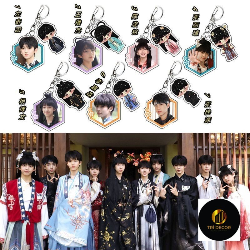 Phong Cách Người Nổi Tiếng TF Họ Thế Hệ Thứ Tư Hàng Hóa Zhang Guiyuan Wang Hao Acrylic Zuoqi Chữ ...