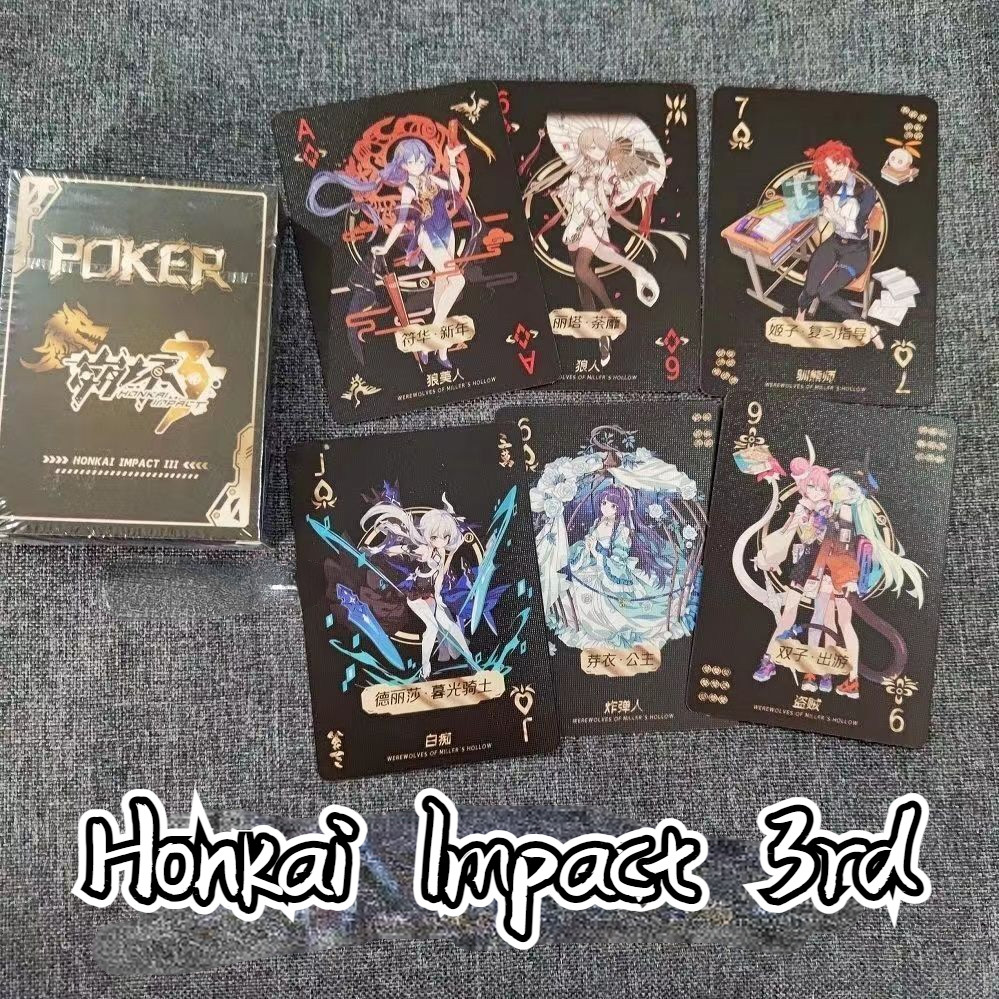 Honkai Impact 3rd Elysia 54 Raiden Mei Elysia Tinh Tế Poker Mahjong Hai ...