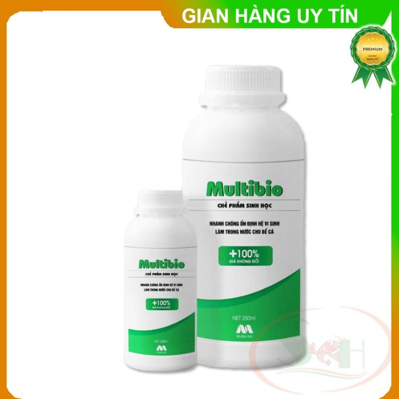 Vi sinh nước MultiBio Plus 500ml, 1000ml multi bio xử lý khử đục làm ...