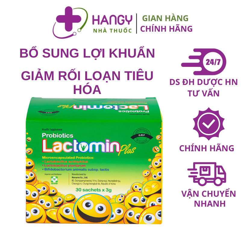 Men vi sinh Lactomin Plus bổ sung lợi khuẩn, ngừa rối loạn tiêu hóa ...