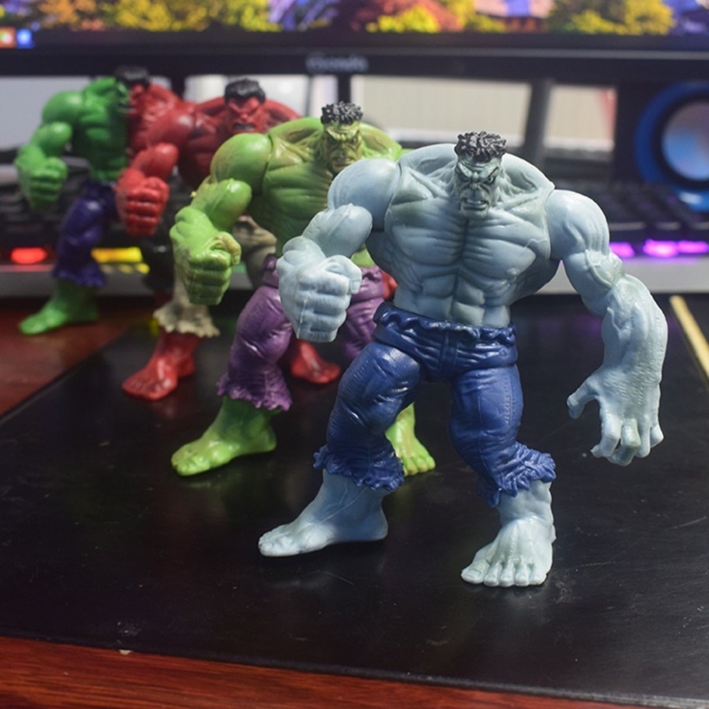 12cm Hulk Hình Mô Hình Đỏ Khổng Lồ Nhân Vật Hành Động Avengers Đồ Chơi ...