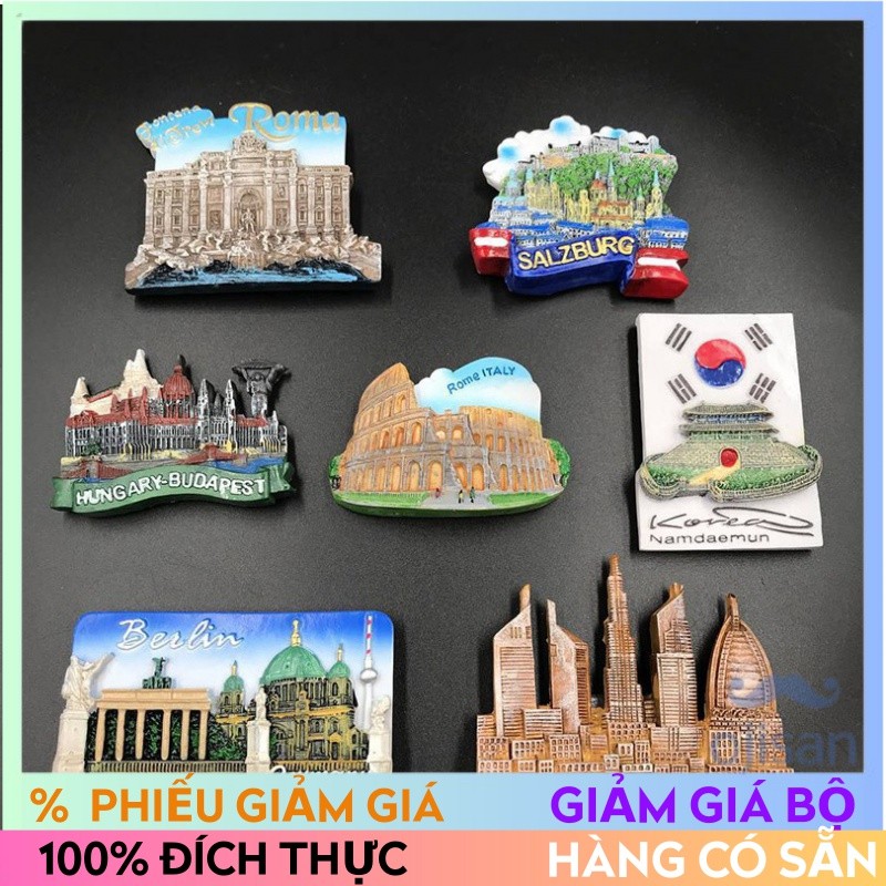Sticker Nam Châm Dán Tủ Lạnh Phong Cách Dubai Ý Hàn Quốc | Shopee Việt Nam