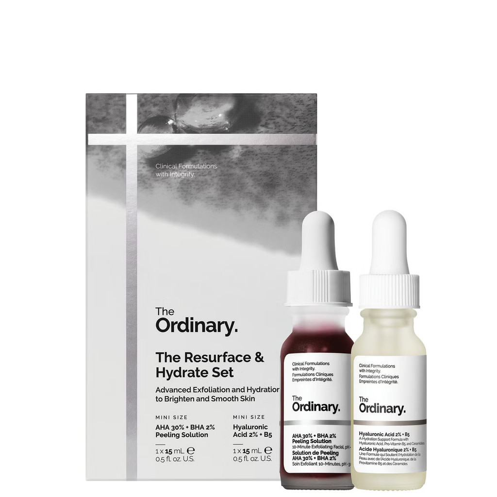 Set 2 Mini The Ordinary Resurface & Hydrate Set | Shopee Việt Nam