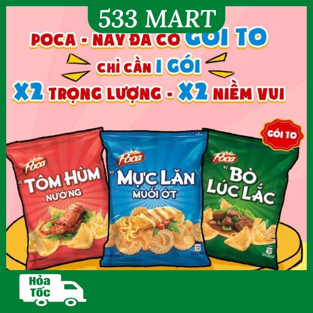 [GÓI 60G] [ĐỦ VỊ] Snack Poca 60g | Shopee Việt Nam