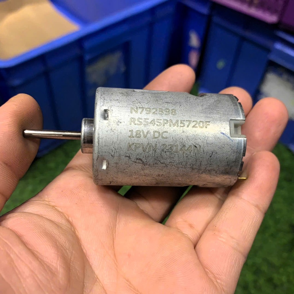 Motor 540 18V DC 2 bạc đạn tốc độ cao | Shopee Việt Nam