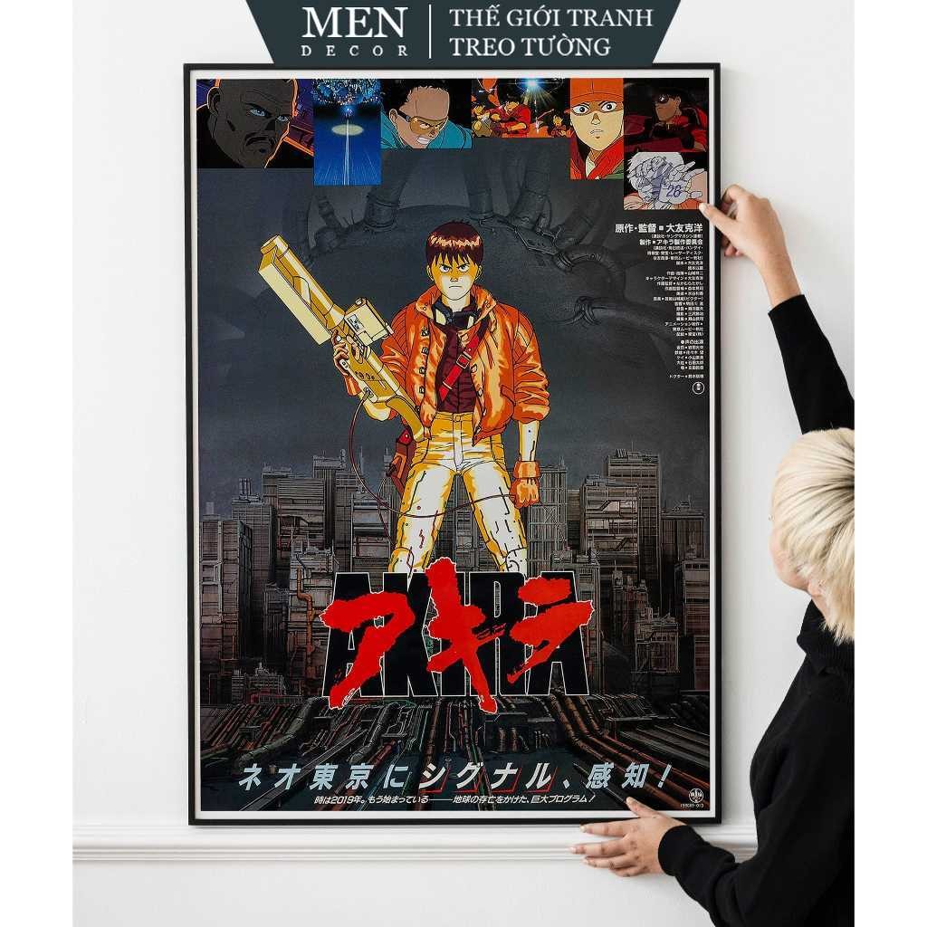 Tranh treo tường, Akira Vintage Animated Movie Poster 1988, nhận in ...