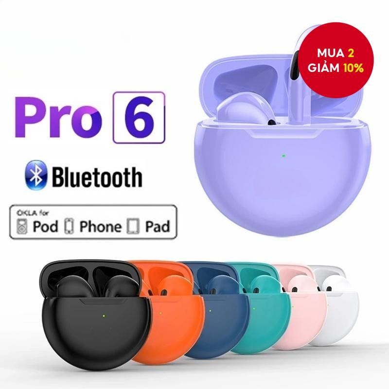 Tai nghe không dây TWS Pro6 Tai nghe Bluetooth Tai nghe thể thao âm ...