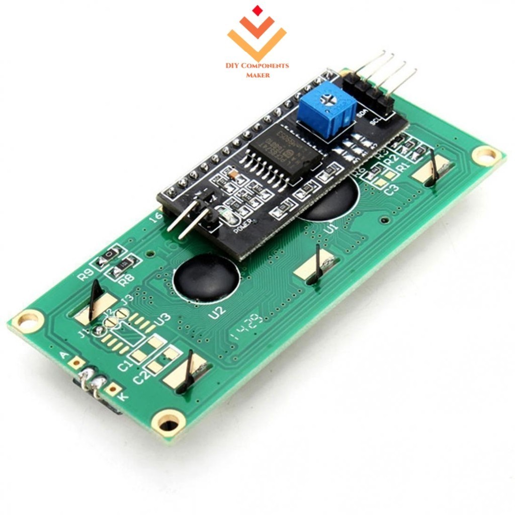Màn hình mô-đun LCD nối tiếp IIC I2C TWI 1602 16x2 mới cho Arduino BLUS | Shopee Việt Nam