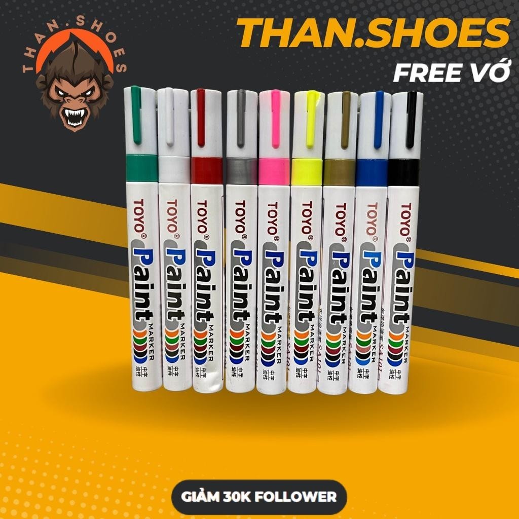 Bút Sơn Repaint Tẩy Trắng, Làm Mới, Phục Hồi Và Custom Giày - Than ...