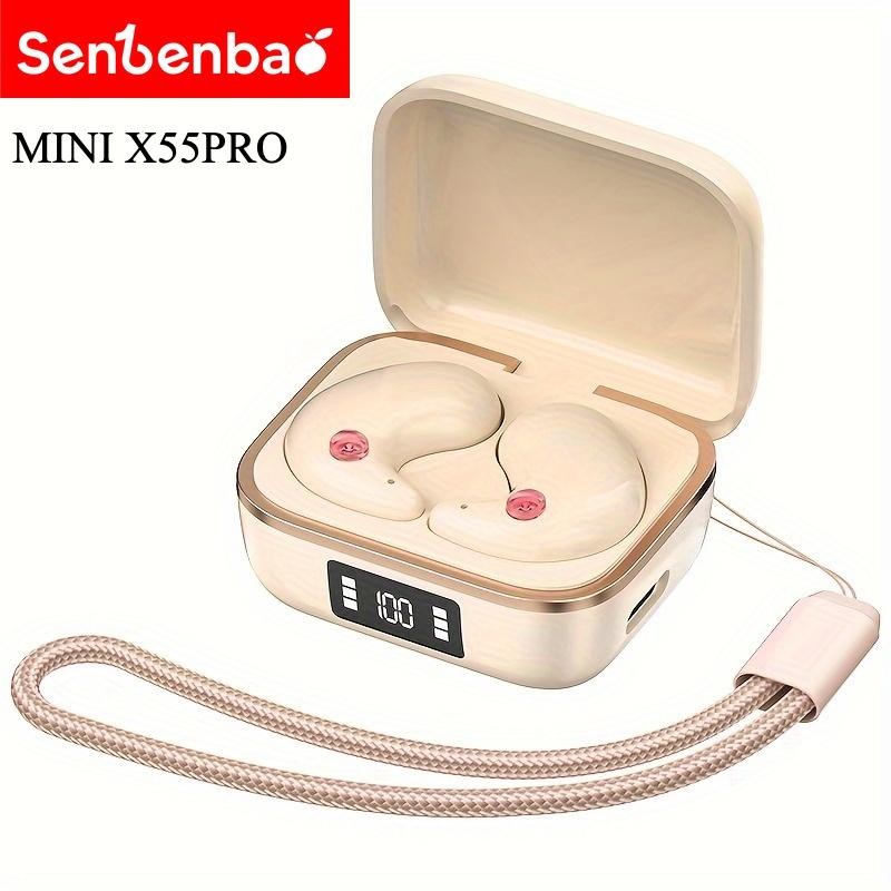 Tai nghe nhét tai SENBENBAO X55PRO Mini Sleep Tai nghe bluetooth vô hình Hifi Âm thanh nổi Chống ...