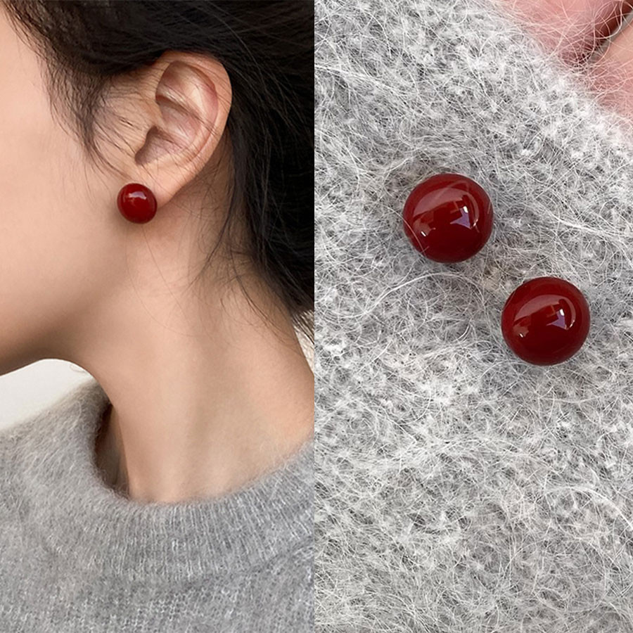 Rượu Vang Đỏ Acacia Bean Bông Tai Độc Đáo Tính Khí Độc Đáo Thời Trang ...