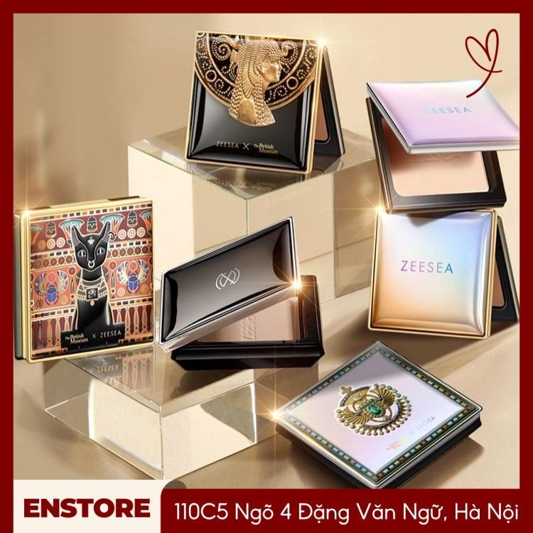 [ZEESEA] Phấn phủ nén Zeesea Ai Cập x British Museum | Shopee Việt Nam