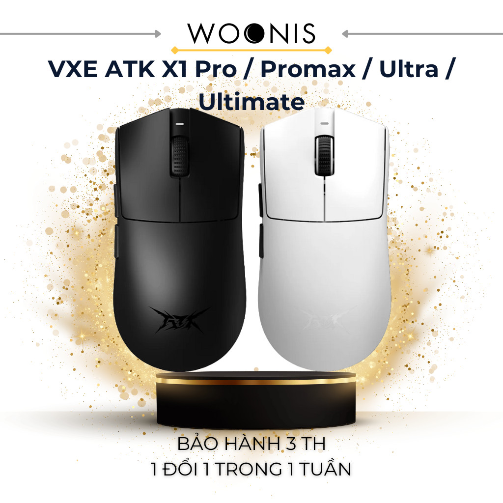 Chuột Gaming Không Dây VXE ATK X1 Pro / Promax / Ultra / Ultimate ...