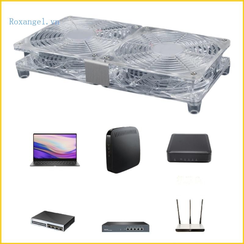 Quạt làm mát USB đa năng ROX 120mm 1800RPM 5V Hộp làm mát nguồn USB ...